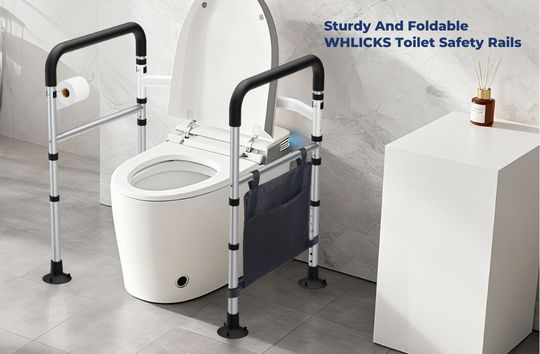 Toilet Safety Rails: Stop Falls, Gain Bathroom Independence – WHLICKS