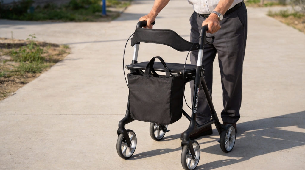 What Is a Rollator? A Complete Guide to Rollator Walkers – WHLICKS